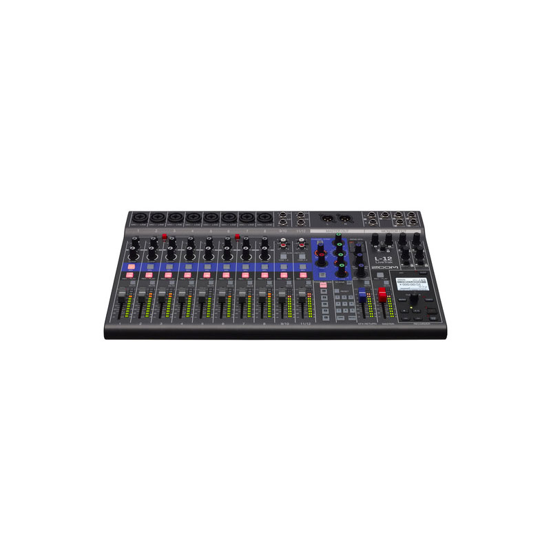 Zoom LiveTrak L-12 12 Channel Digital Mixer & Multitrack Recorder