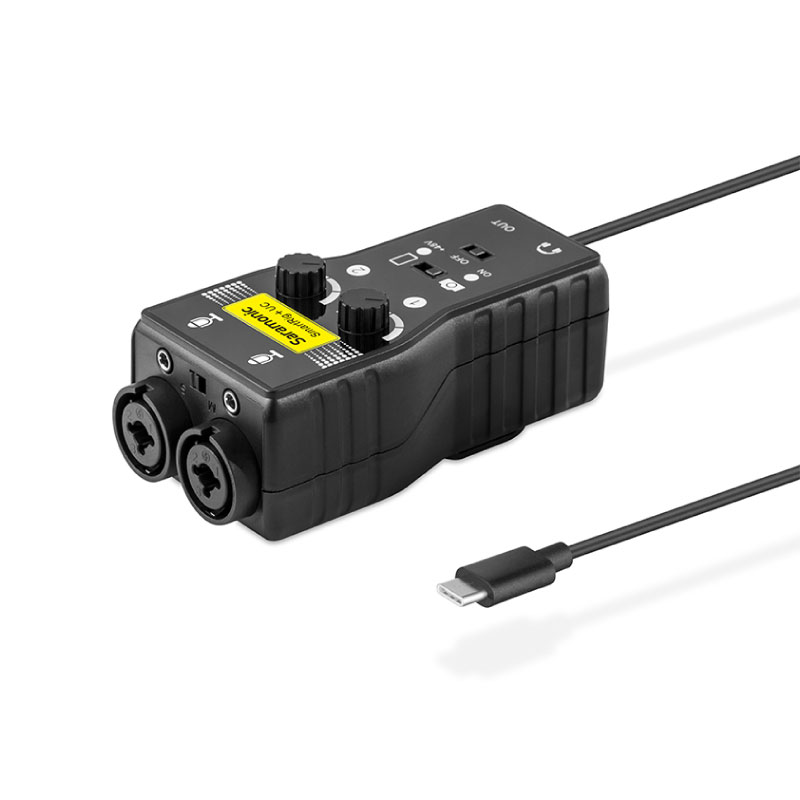 Saramonic SmartRig+ UC 2-Channel mic & instrument audio adapter for ...