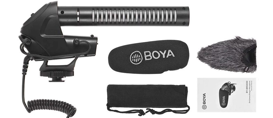 Boya BY-BM3030 Shotgun Microphone (No Warranty)