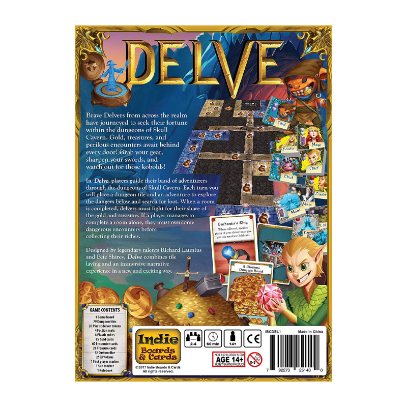 บอร์ดเกม Delve Board Game