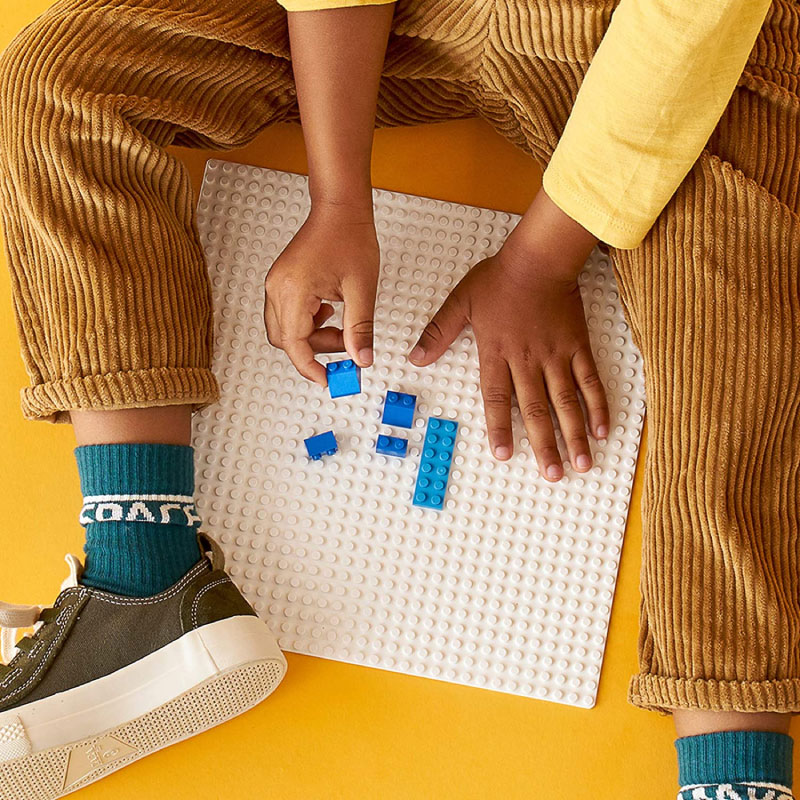 Lego 11010 White Baseplate V29