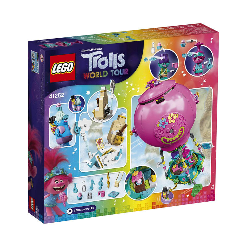 Lego Trolls 41252 Poppy's Hot Air Balloon Adventure V29