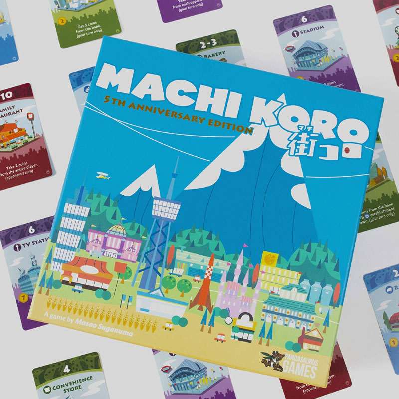 บอร์ดเกม Machi Koro 5th Anniversary Edition Board Game