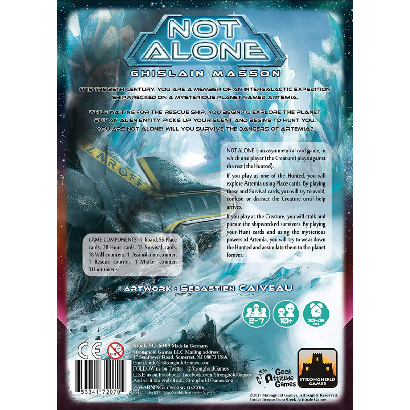 บอร์ดเกม Not Alone Board Game