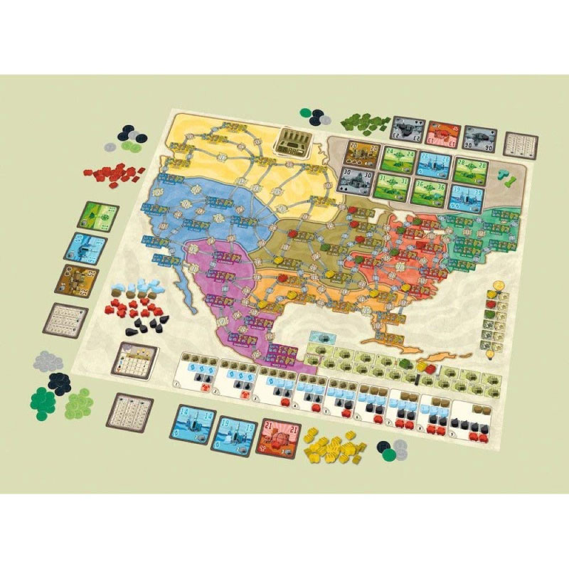 บอร์ดเกม Power Grid Deluxe Board Game