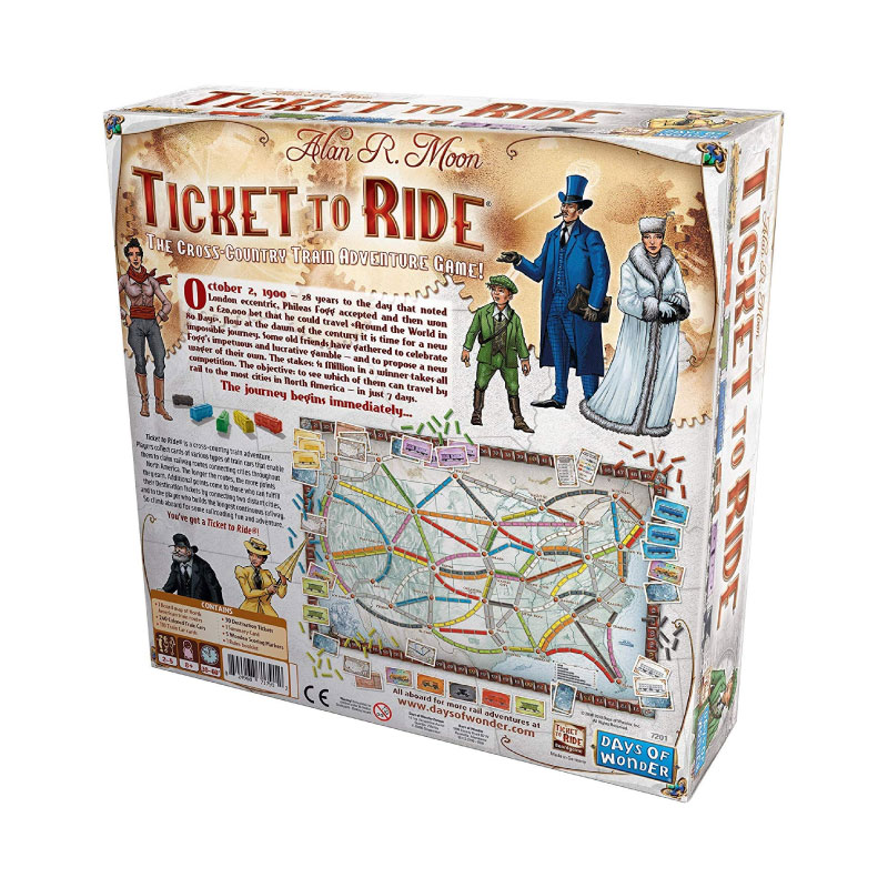 บอร์ดเกม Ticket to ride Board Game