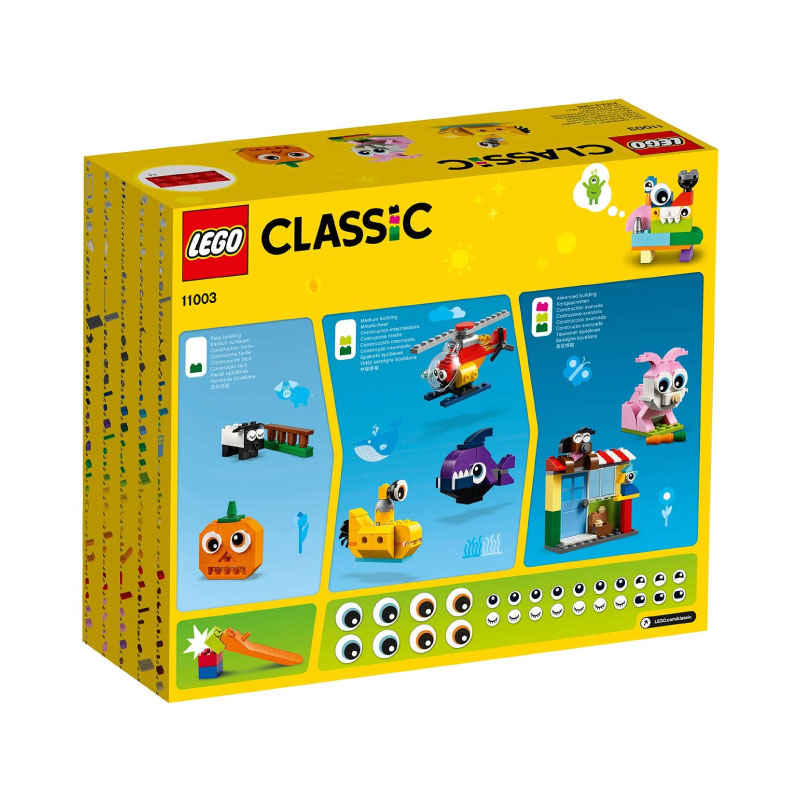 Lego Classic 11003 Bricks and Eyes with Wheels