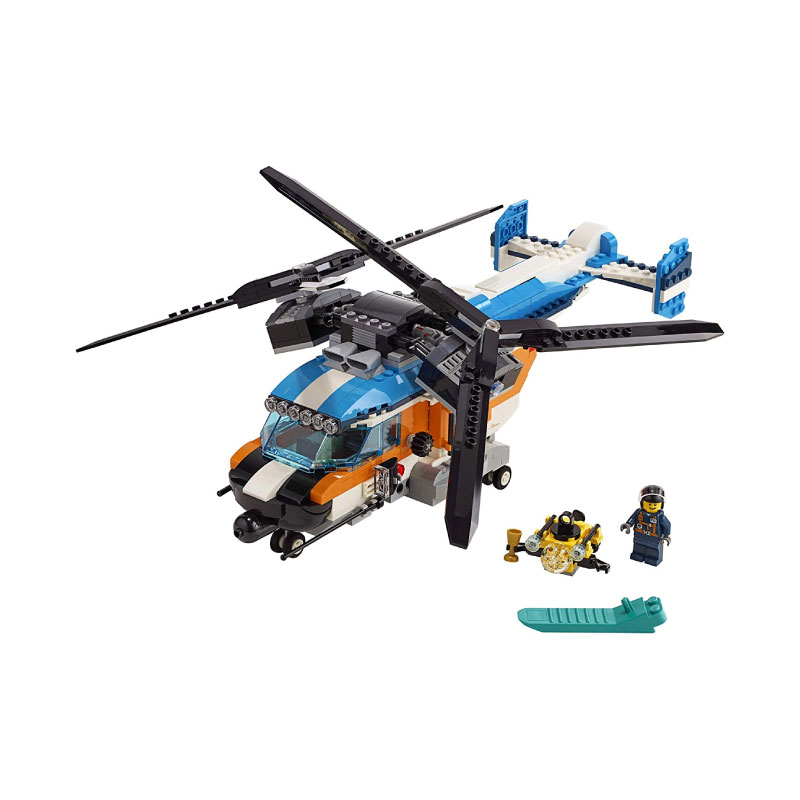 Lego Creator 31096 3in1 Twin Rotor Helicopter