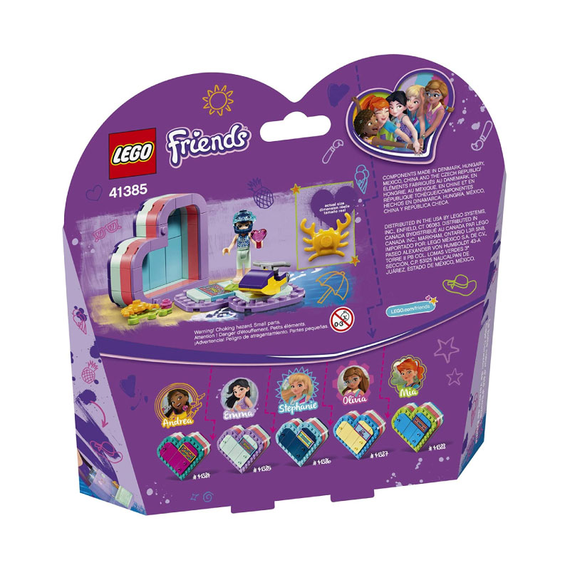 Lego Friends 41385 Emma’s Summer Heart Box