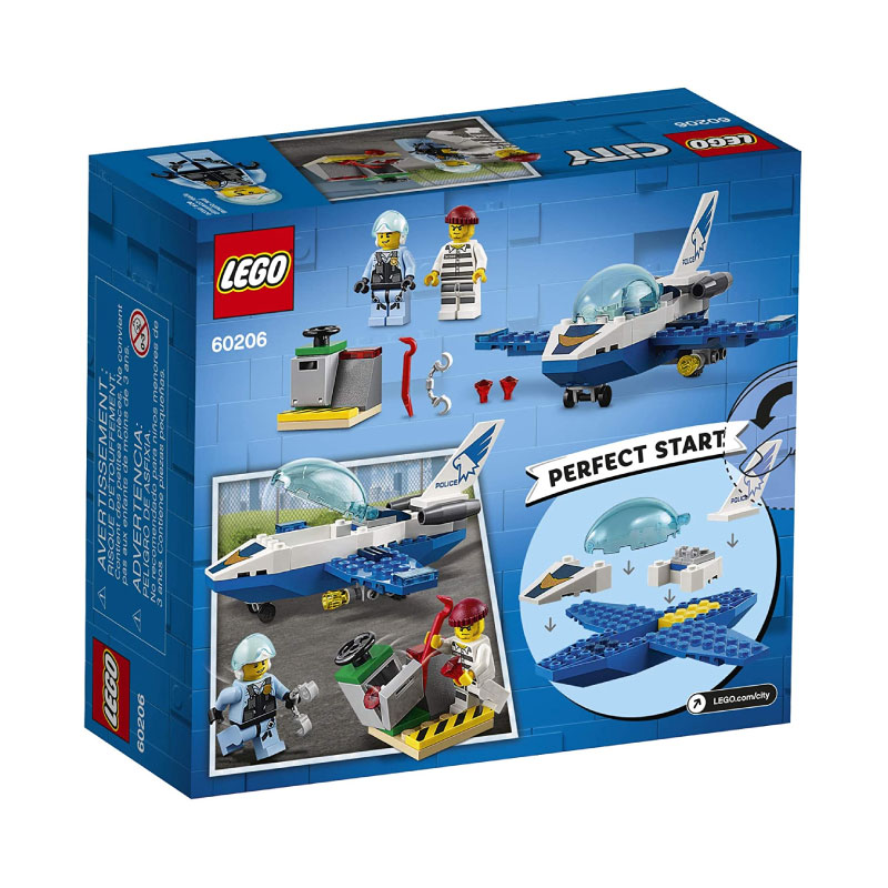 Lego City 60206 Sky Police Jet Patrol