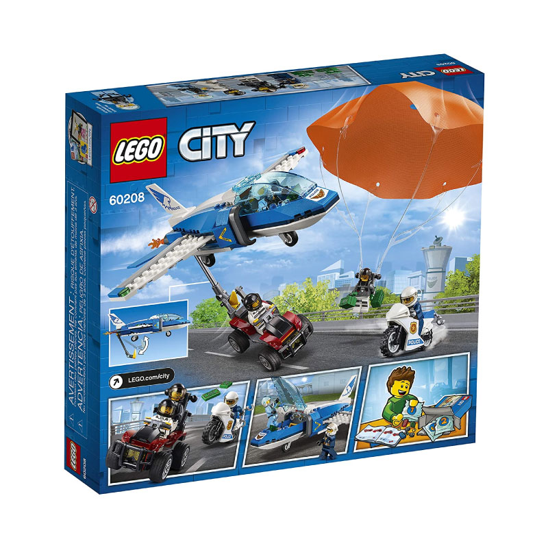 Lego City 60208 Sky Police Parachute Arrest