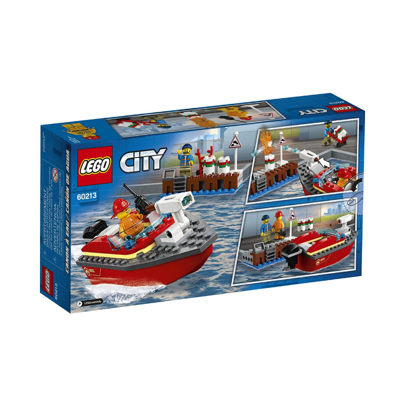 Lego City 60213 Dock Side Fire
