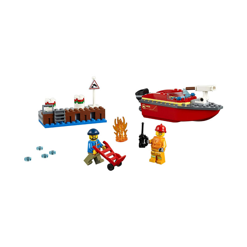 Lego City 60213 Dock Side Fire