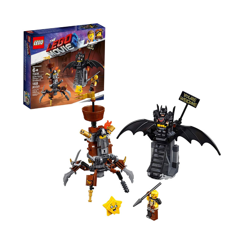 Lego THE LEGO MOVIE 2 70836 Battle Ready Batman and MetalBeard