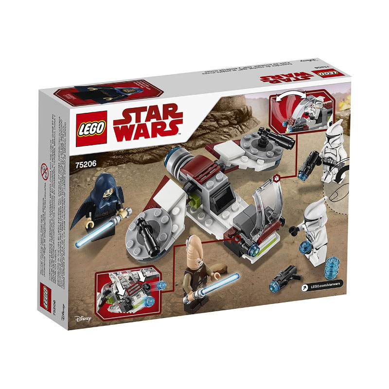 Lego Star Wars TM 75206 Jedi & Clone Troopers Battle Pack