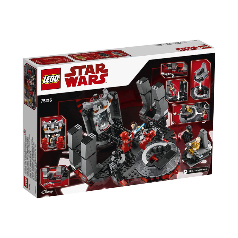 Lego Star Wars TM 75216 Snoke's Throne Room