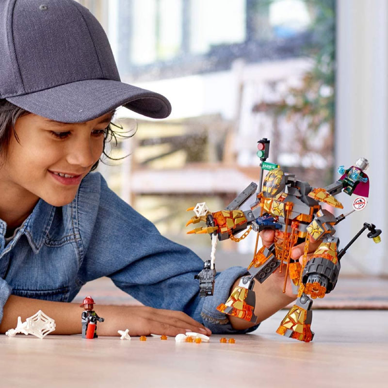 Lego Marvel Spider-Man Far From Home 76128 Molten Man Battle