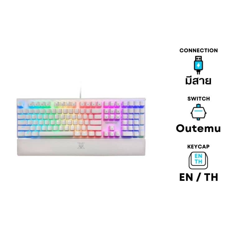 คีย์บอร์ด หูฟัง Nubwo เกมมิ่งเกียร์คุณภาพเยียม ถูกใจคนงบน้อย