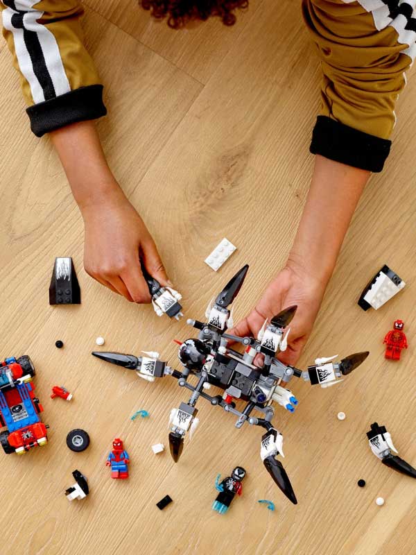 Lego Marvel Super Heroes 76163 Spider-man Venom Crawler Set