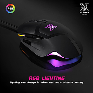 เมาส์ Nubwo Medusa X54 Gaming Mouse