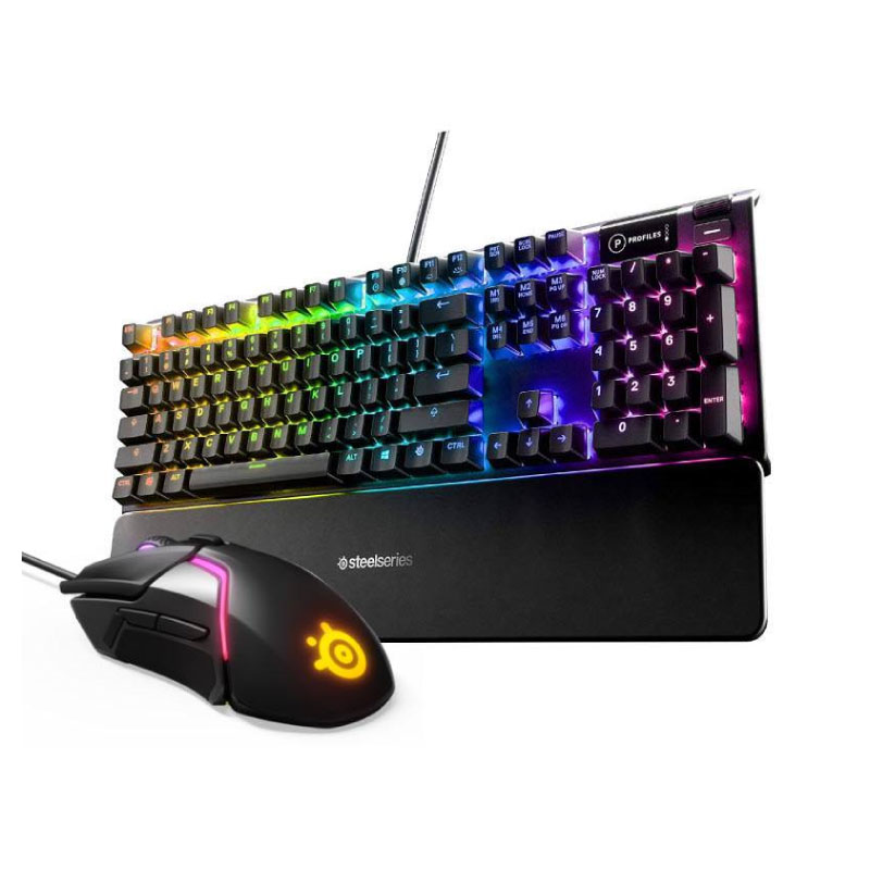ชุดเล่นเกม SteelSeries Rival 600 + SteelSeries Apex 5 Bundle