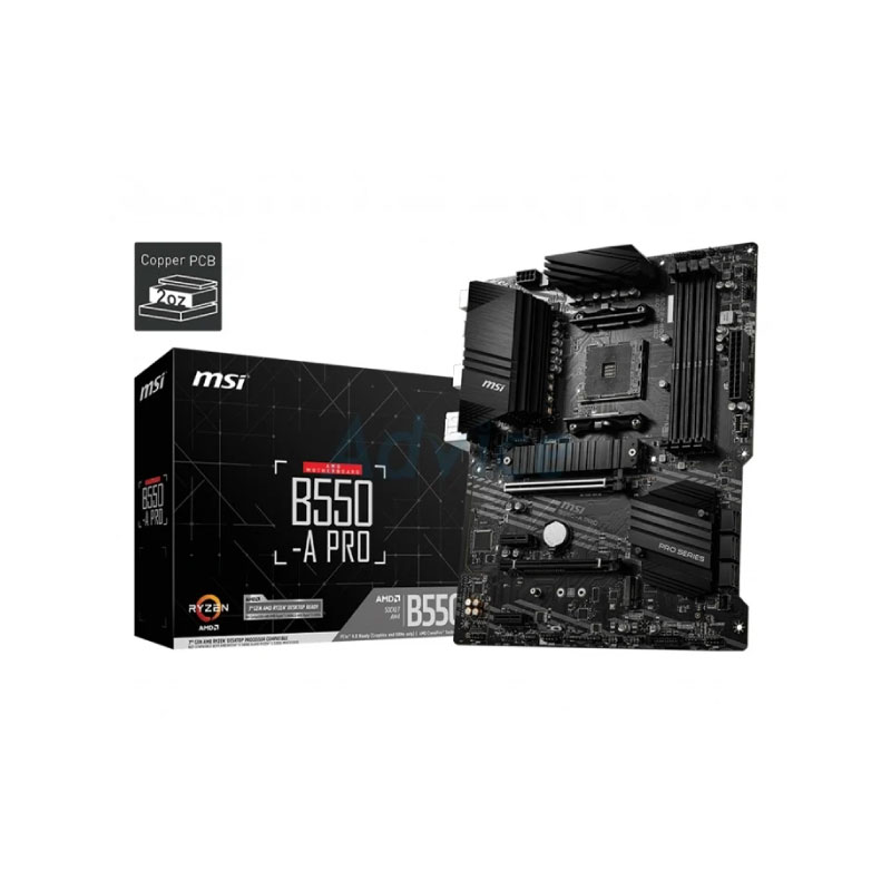 เมนบอร์ด MSI MAG B550 A-PRO Mainboard
