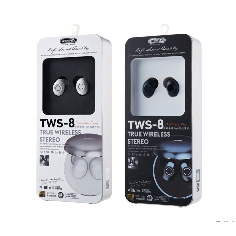 หูฟังไร้สาย Remax TWS-8 True Wireless