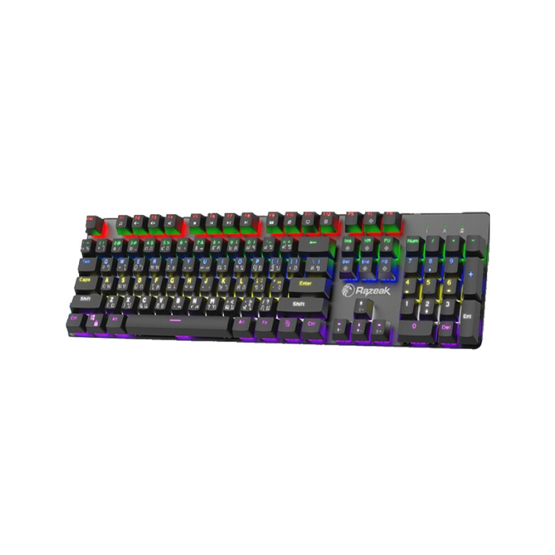 เมาส์ คีย์บอร์ด Razeak เกมมิ่งเกียร์ตัวแรง สำหรับคนงบน้อย