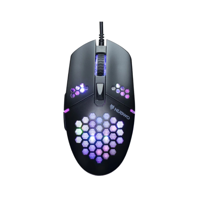 เมาส์ Nubwo Hexagon NM-91M Gaming Mouse