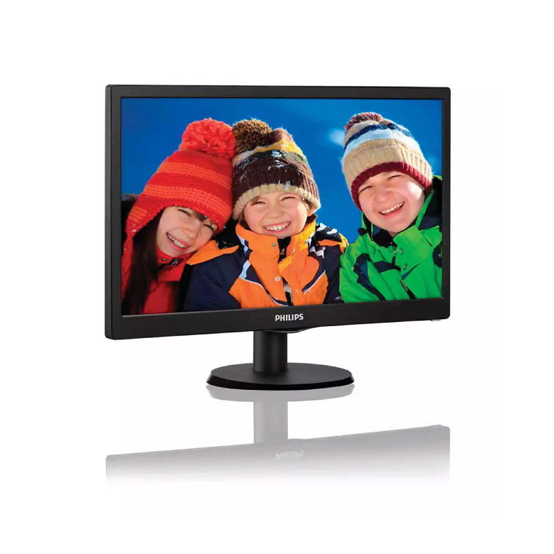 จอคอม Philips 193V5LSB2 18.5 TN Monitor 60Hz