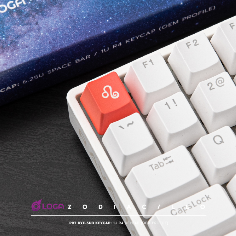 คีย์แคป Loga Zodiac Series Leo Keycaps