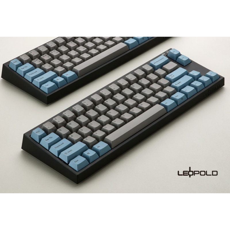 คีย์บอร์ด Leopold FC660MBT Grey/Blue PD Wireless Mechanical Keyboard (EN)