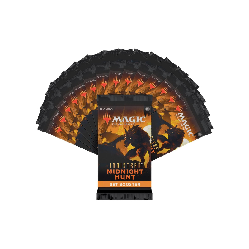 การ์ดเกม Magic The Gathering Innistrad: Midnight Hunt (MID) Set Booster ...