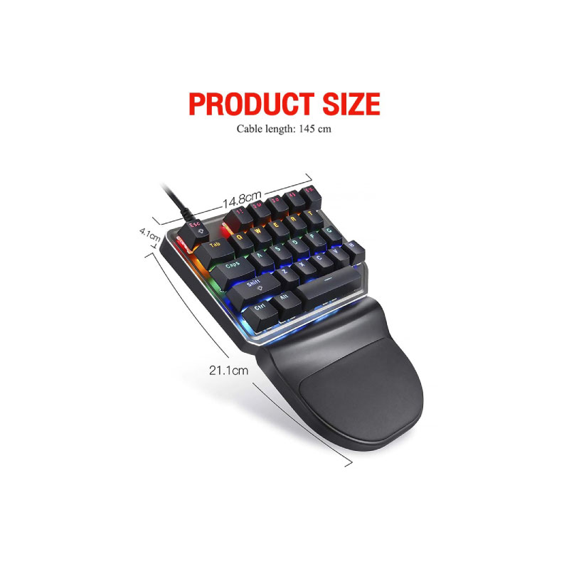 คีย์บอร์ด OKER K52 Mechanical Gaming Keyboard