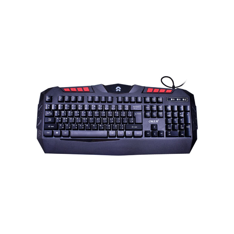 คีย์บอร์ด OKER KM-986 RGB Gaming Keyboard