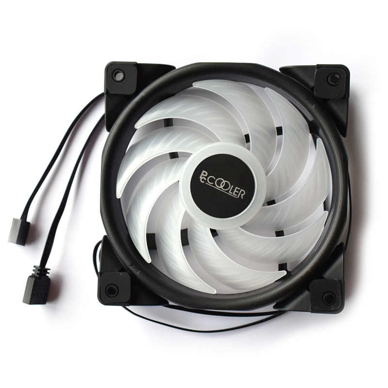 พัดลมระบายความร้อน PC Cooler HALO FRGB 120MM PWM Cooling Fan