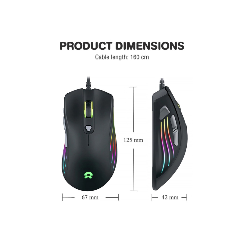 เมาส์ OKER G62 Gaming Mouse