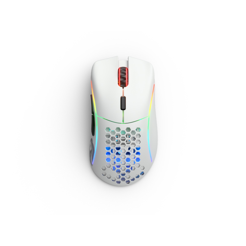 เมาส์ Glorious Model D Wireless ดีไซน์ Ergonomic มีไฟ RGB