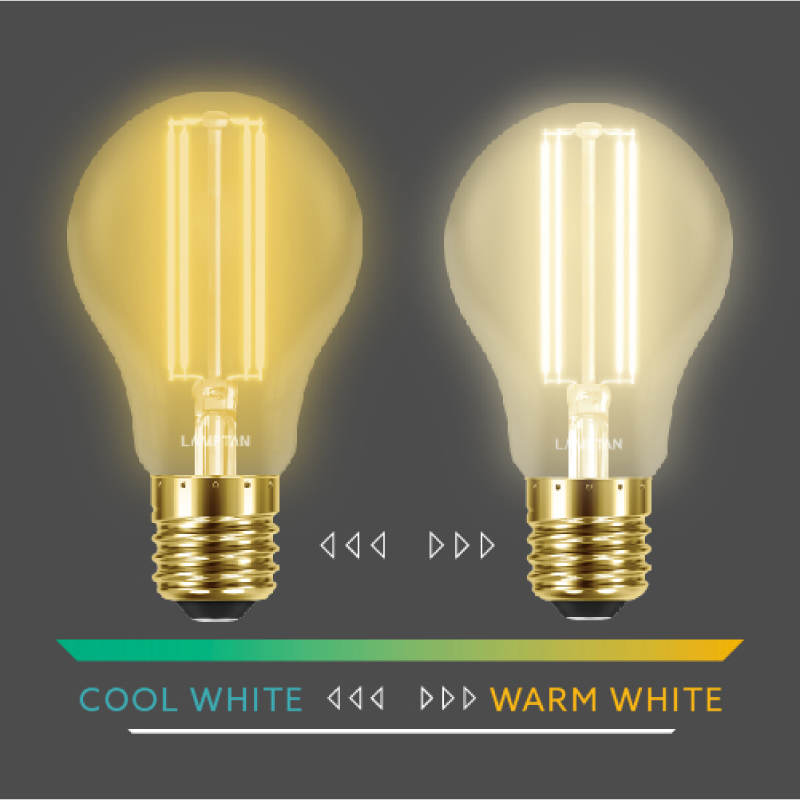 หลอดไฟอัจฉริยะ Lamptan LED Smart WiFi Vintage Amber Smart Bulb