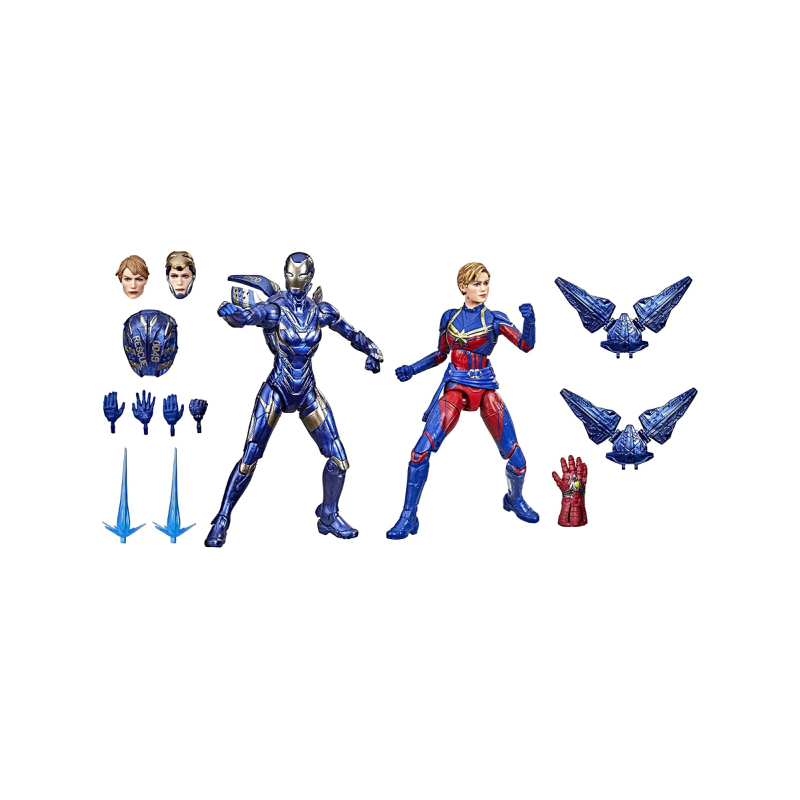 Hasbro Marvel Legends Series Captain Marvel & Rescue Armor
