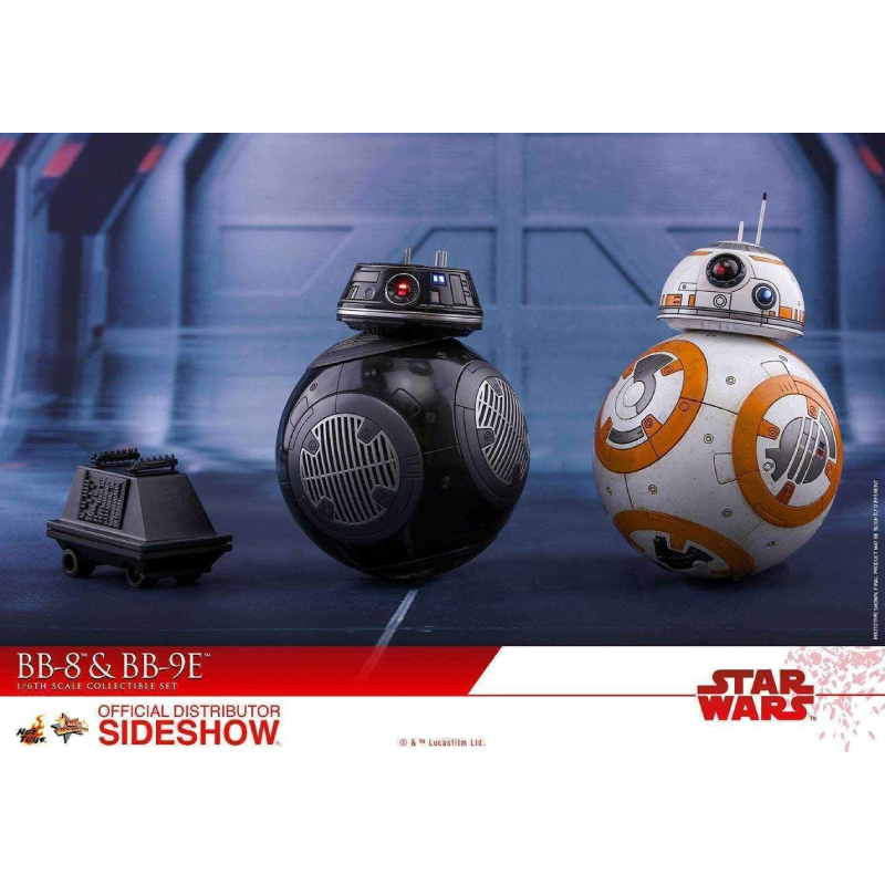 ฟิกเกอร์ Hot Toys BB-8 and BB-9E: Star Wars EP8 1/6 Scale Figure