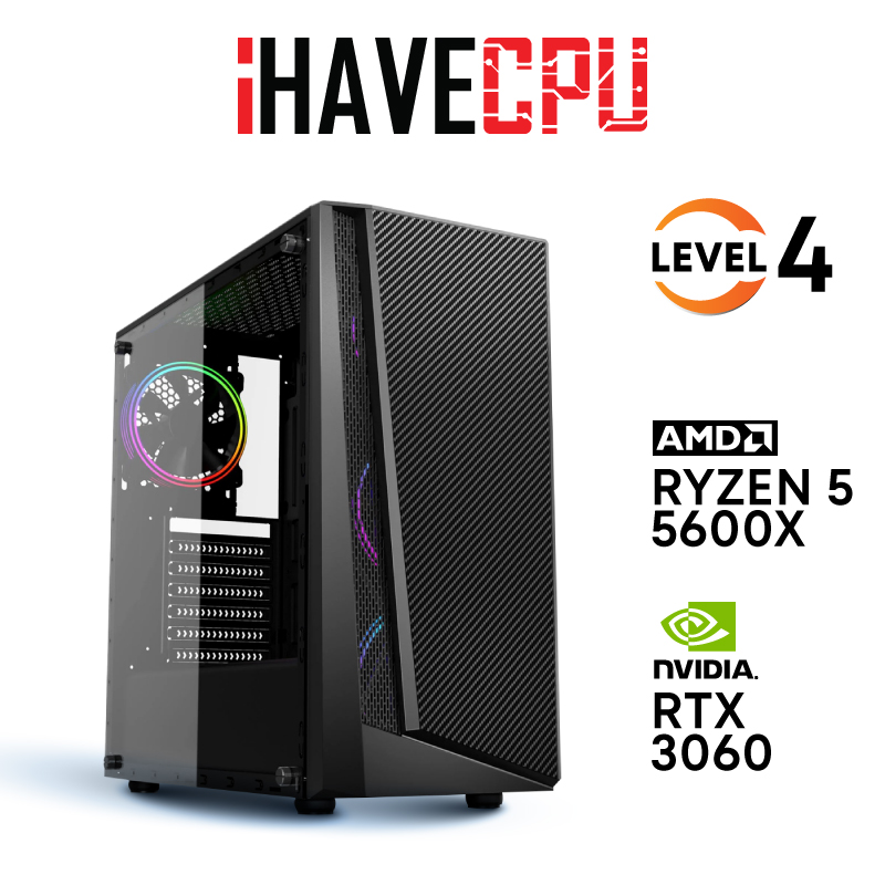 iHAVECPU AMD Ryzen 5 5600X RTX 3060 12GB Set 26 Computer Set