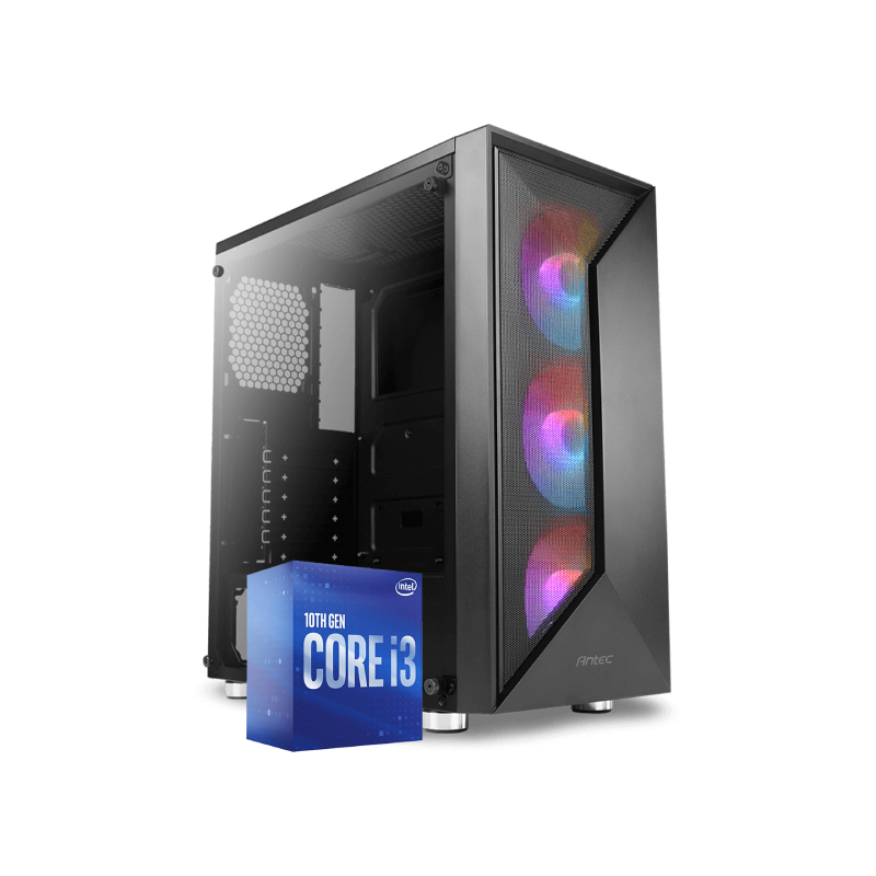 iHAVECPU Intel Core i3-10100F GTX 1650 Set 47 Computer Set