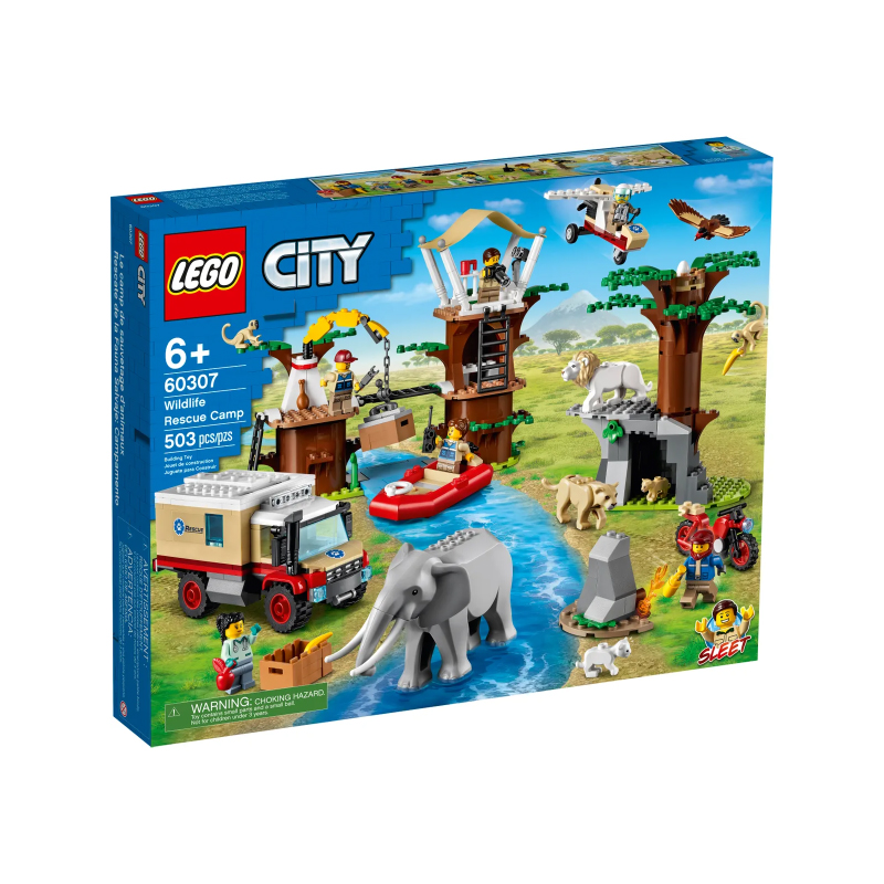 Lego City Wildlife 60307 Wildlife Rescue Camp