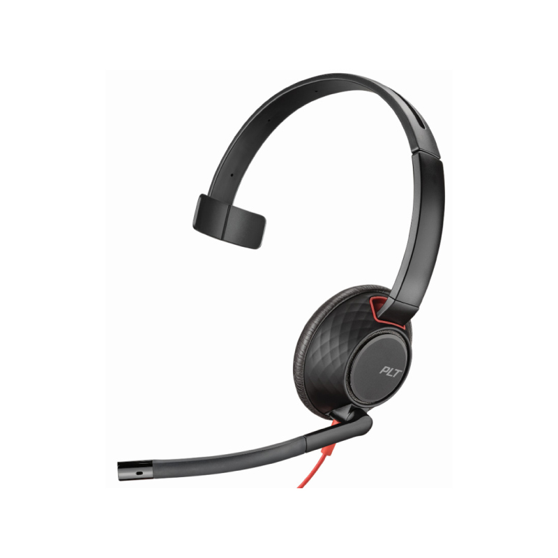 หูฟัง Poly Blackwire 5210 USB-A Single Unit Call Center Headset