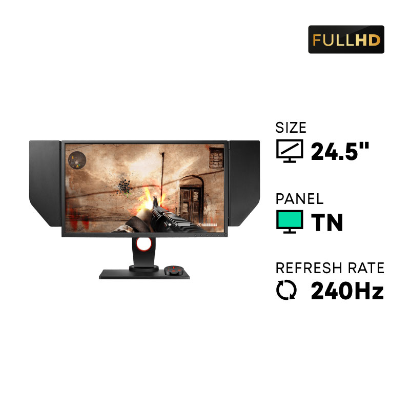 จอคอม Zowie 240Hz Gaming Monitor ทัวร์นาเมนต์เกมมิ่งระดับโลก