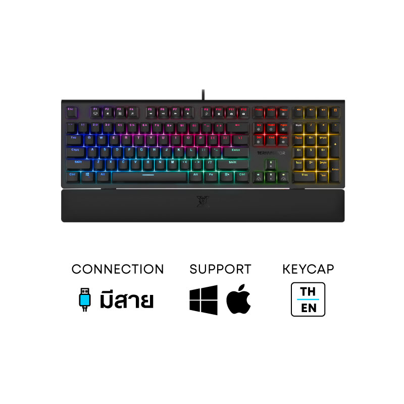 คีย์บอร์ด Nubwo X30 Terminator Gaming Keyboard