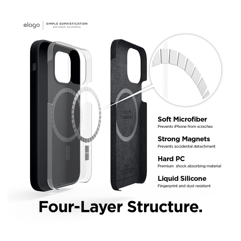 เคส Elago Soft Silicone Case with MagSafe iPhone 12 mini