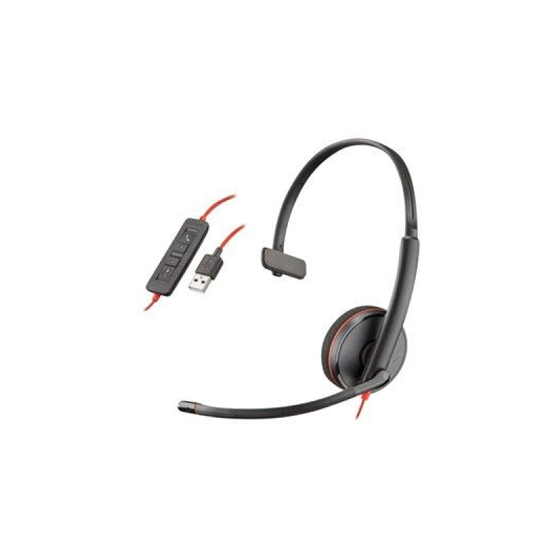 หูฟัง Poly Blackwire C3210 Call Center Headset