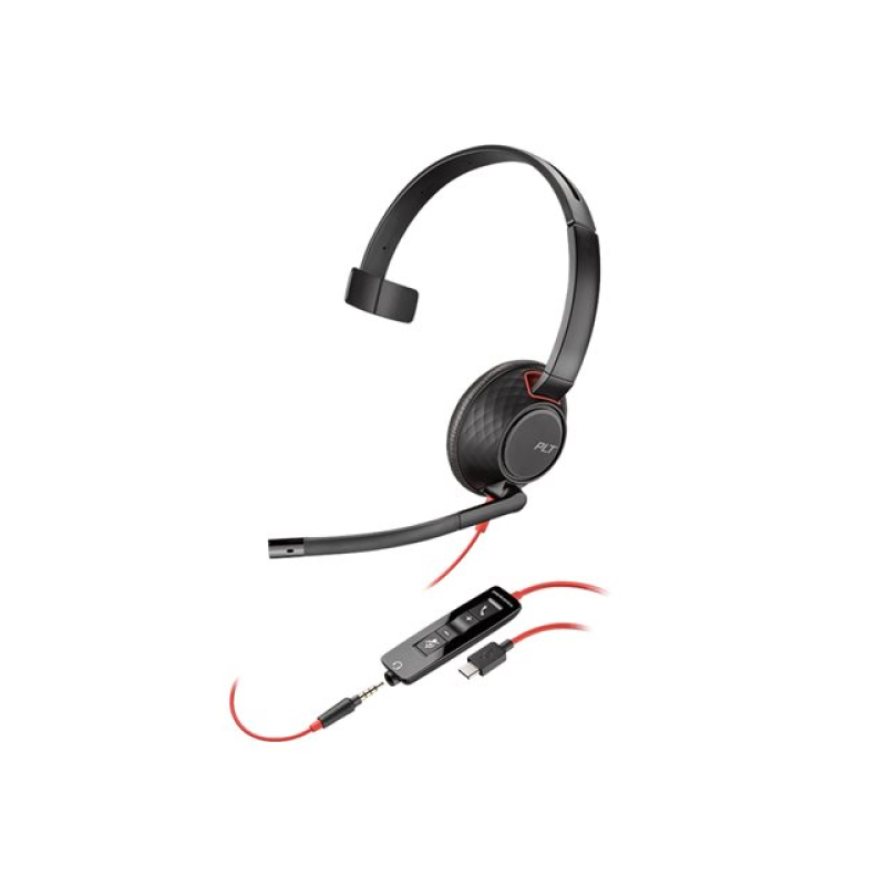 หูฟัง Poly Blackwire C5210 Call Center Headset